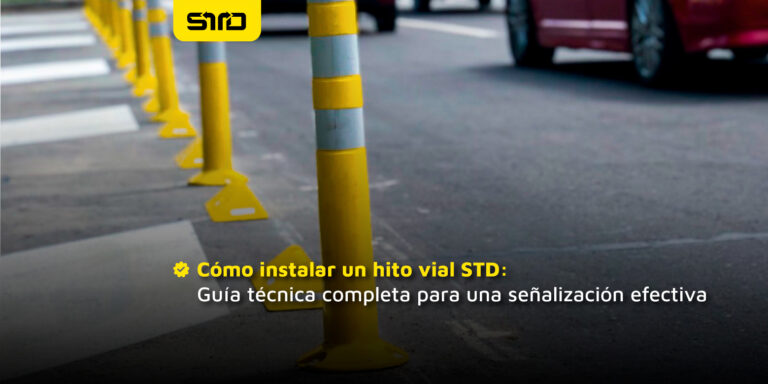 Cómo instalar un hito vial STD: guía técnica complenta